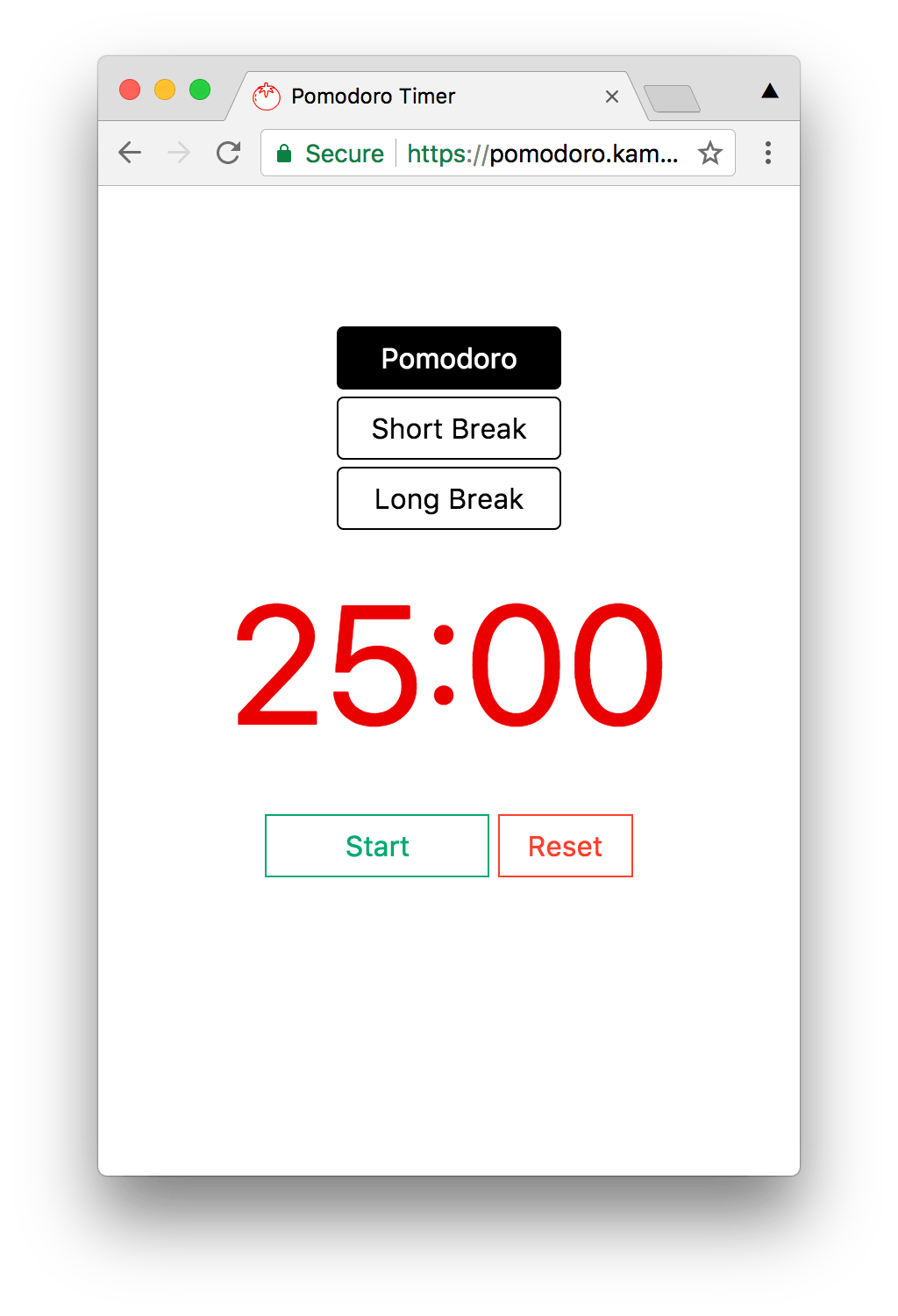 I built a minimalist Pomodoro timer. Let me know what you think! : r ...